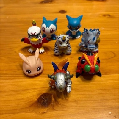 Vintage Digimon Finger Puppet Lot – Retro Heisei Digimon Mini Figures ...