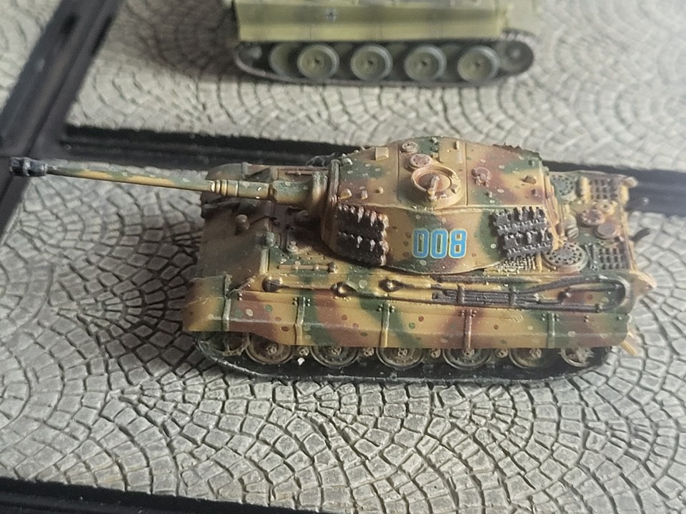 6 dt.Panzer, Takara World tank Museum Tanks, 1:144, Mini Tanks, Cando ...