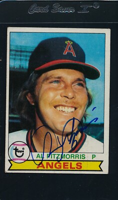 1979 Topps #638 Al Fitzmorris Angels Signed Auto *9511 | eBay