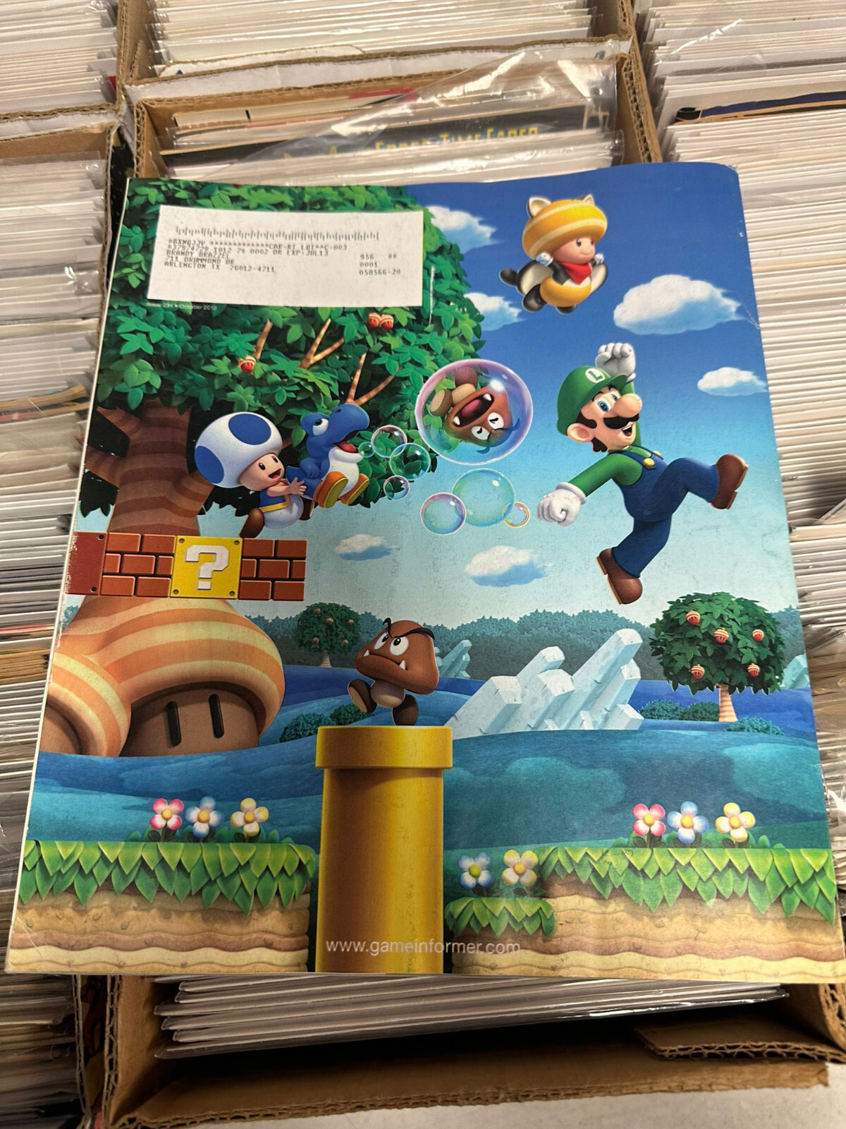 Game Informer Magazine Issue #234 October 2012 New Super Mario Bros | eBay