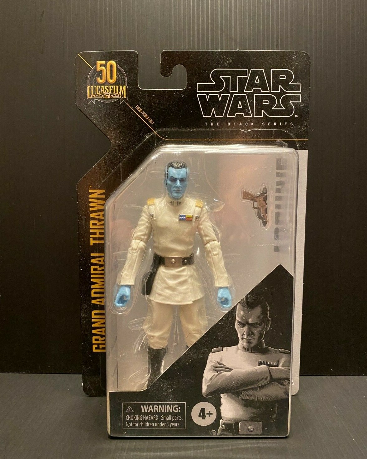 Hasbro Star Wars The Black Series Archive Grand Admiral Thrawn Figure ...