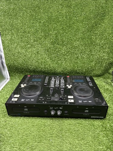 Edison Scratch 2500 Professional Dual CD Audio Mixer (Untested FOR ...