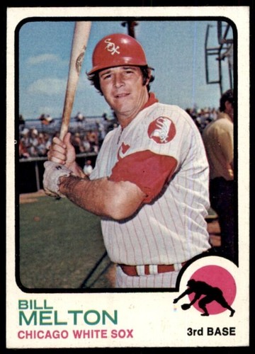 1973 TOPPS BILL MELTON 455 BASEBALL CHICAGO WHITE SOX | eBay
