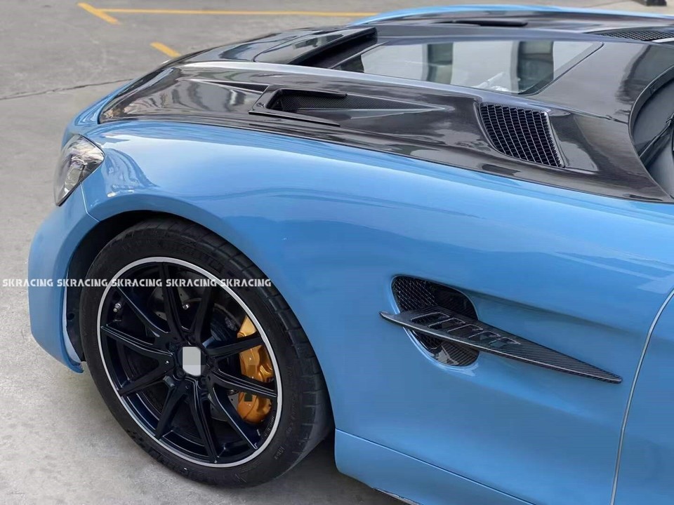For 16-22 Benz AMG GT GTC GTS GTR Real Carbon Fiber Body Kits Front ...