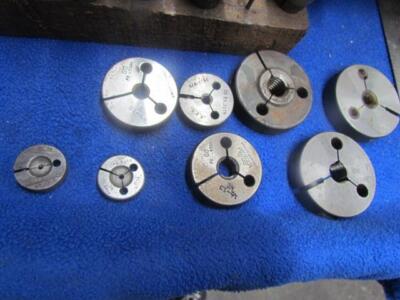 8 Miscellaneous Thread Ring Gages N-184 | eBay