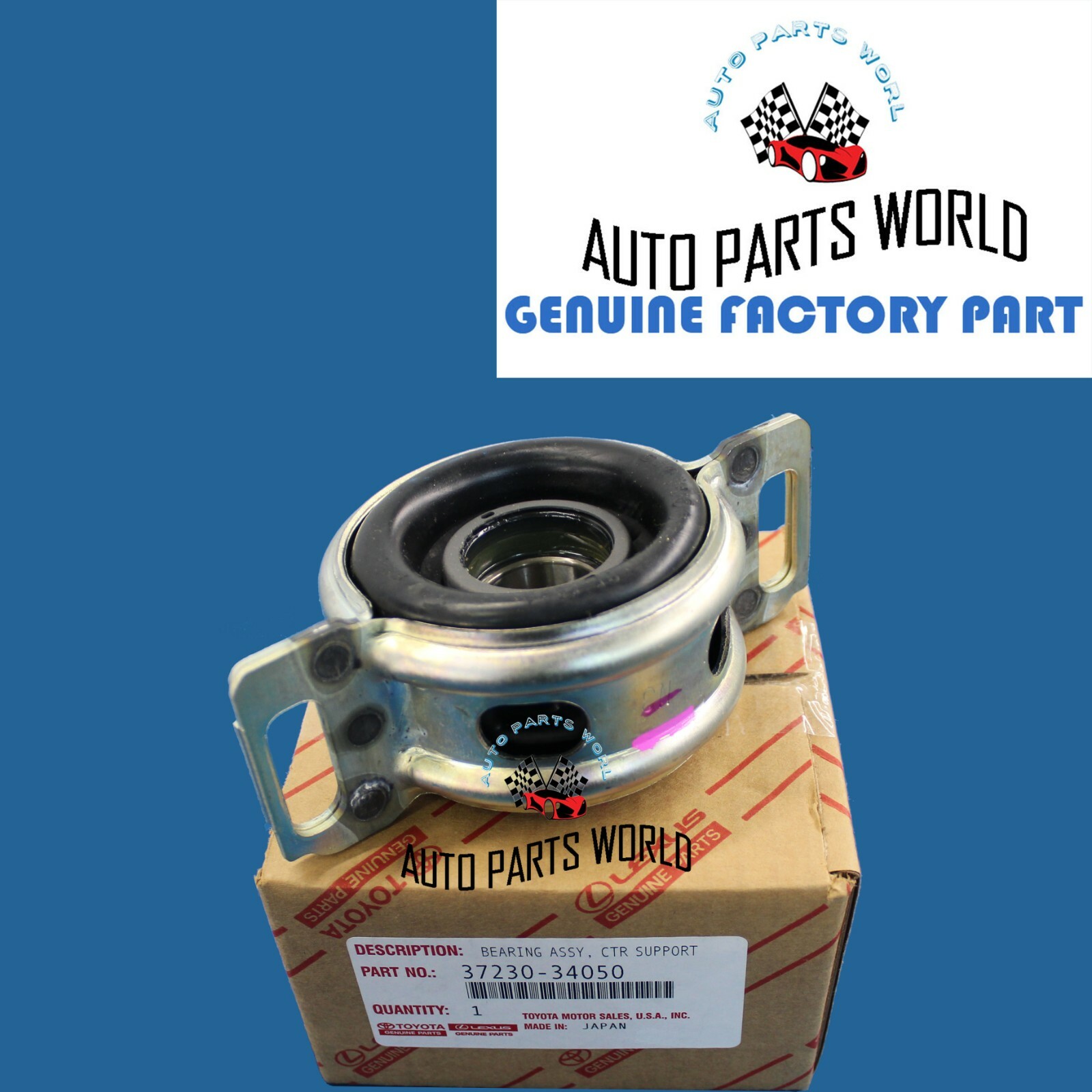 GENUINE TOYOTA 07-21 TUNDRA 4WD DRIVE SHAFT CENTER SUPPORT BEARING ...