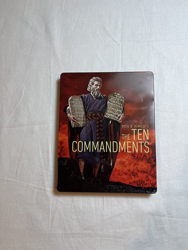 THE TEN COMMANDMENTS (4K UHD + BLU-RAY - 65TH LIMITED EDITION STEELBOOK ...