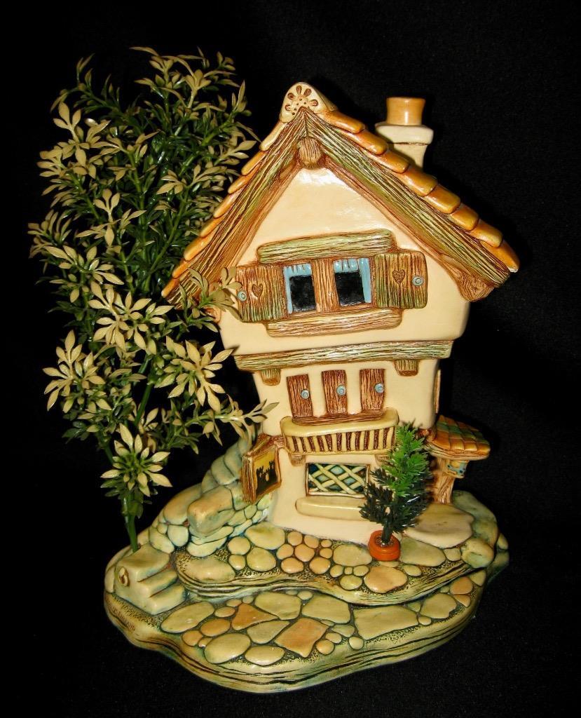 VINTAGE Pendelfin Village CASTLE TAVERN Stonecraft Building for Bunny ...