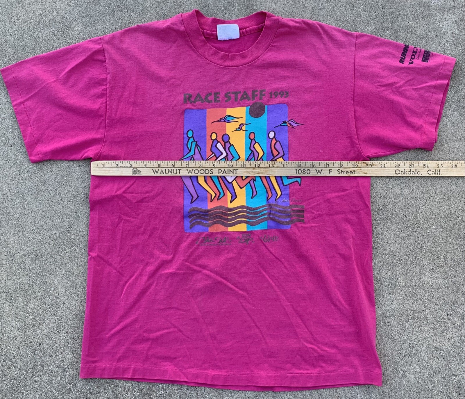 vintage Race Staff 1993 Laurel Burch Runner’s World t-shirt size L ...