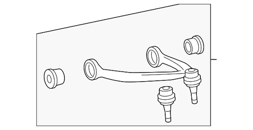 Genuine GM Front Driver Side Upper Suspension Control Arm 84628487 | eBay