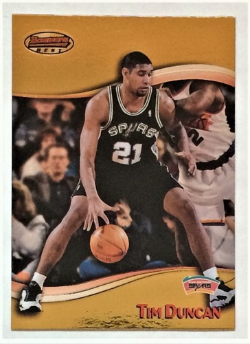 TIM DUNCAN 1999 BOWMAN BEST # 50 (MINT) | eBay