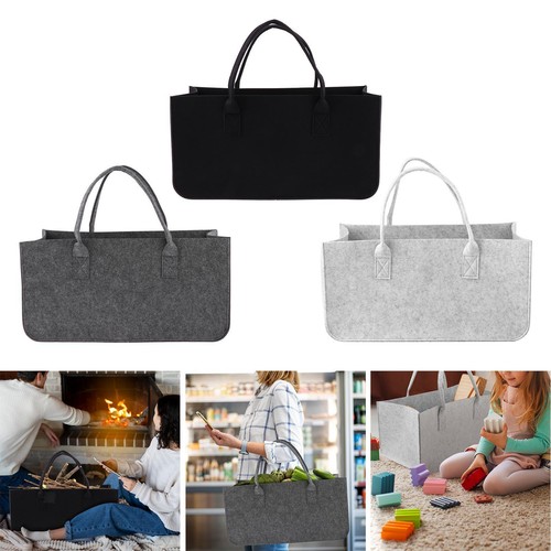 Felt Storage Bin Shelf Organizer Box, 20x10x10", Large, 3mm Thick ...