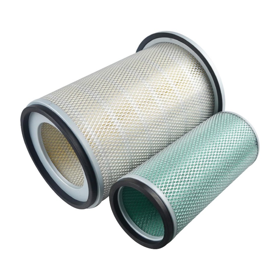 FA631 Air Filter Kit ME033717 AF4739 P804759 for KATO HD820 6D14 6D15 ...