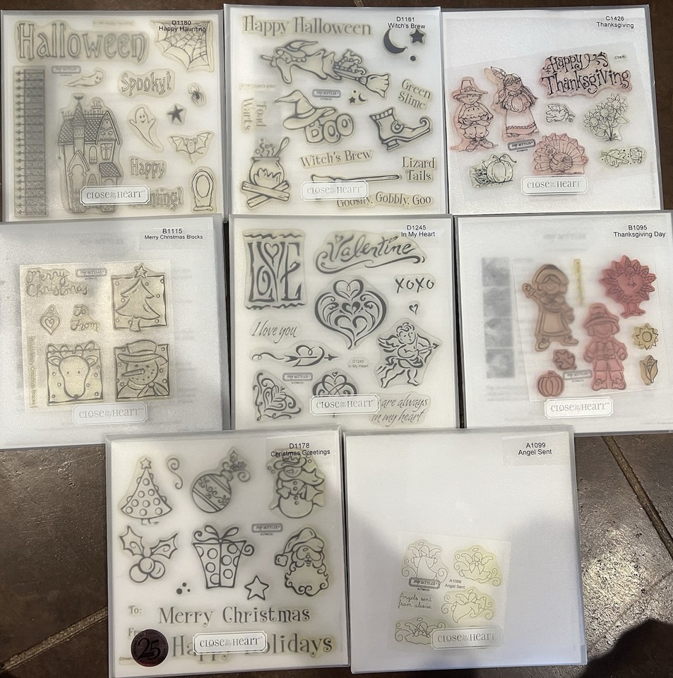 LOT Of CTMH & Stampin’ Up! Stamps with BONUS!! | eBay