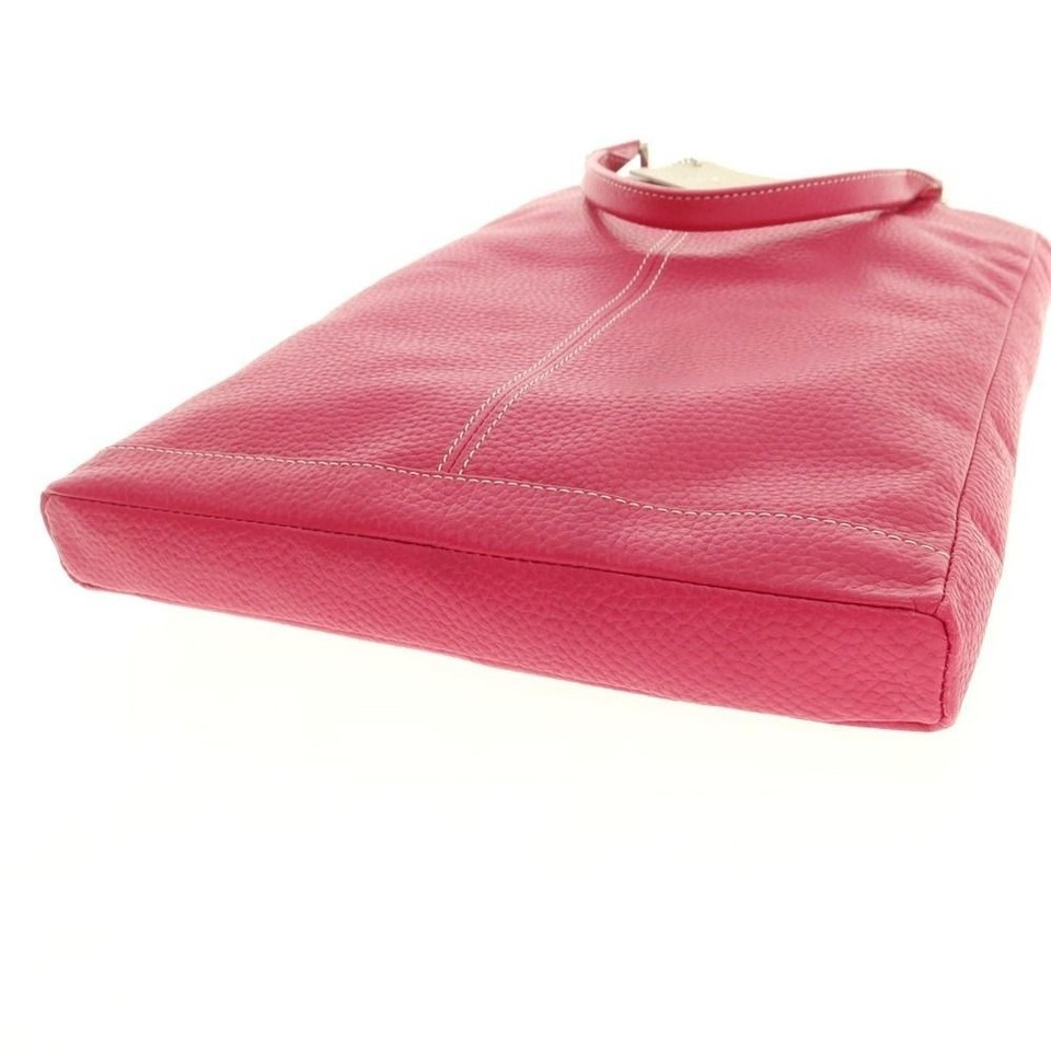 Bonjapone Shrink Leather Tote Bag Shocking Pink Used/Unused From Japan ...