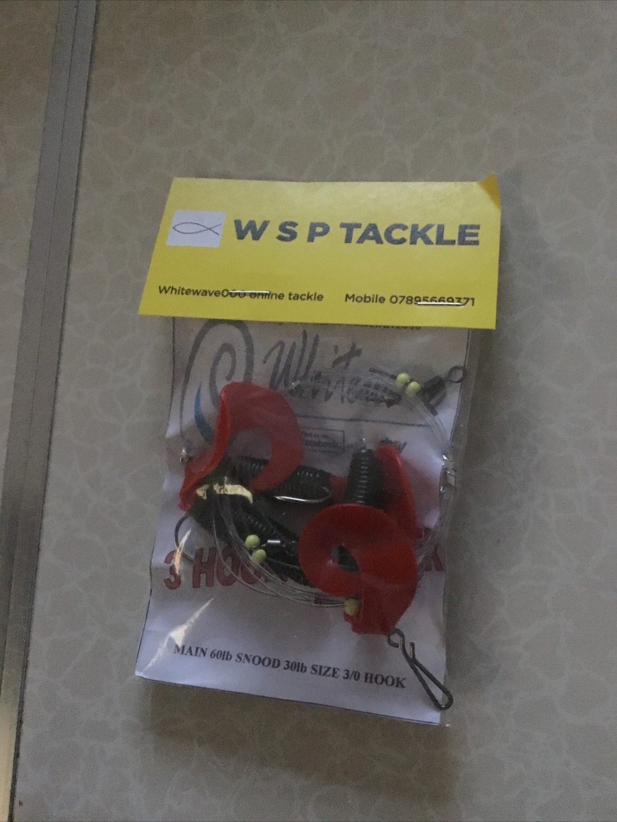 sea fishing ready tied cod and pollock rigs on 3/0 Hooks 3” Fat boy ...