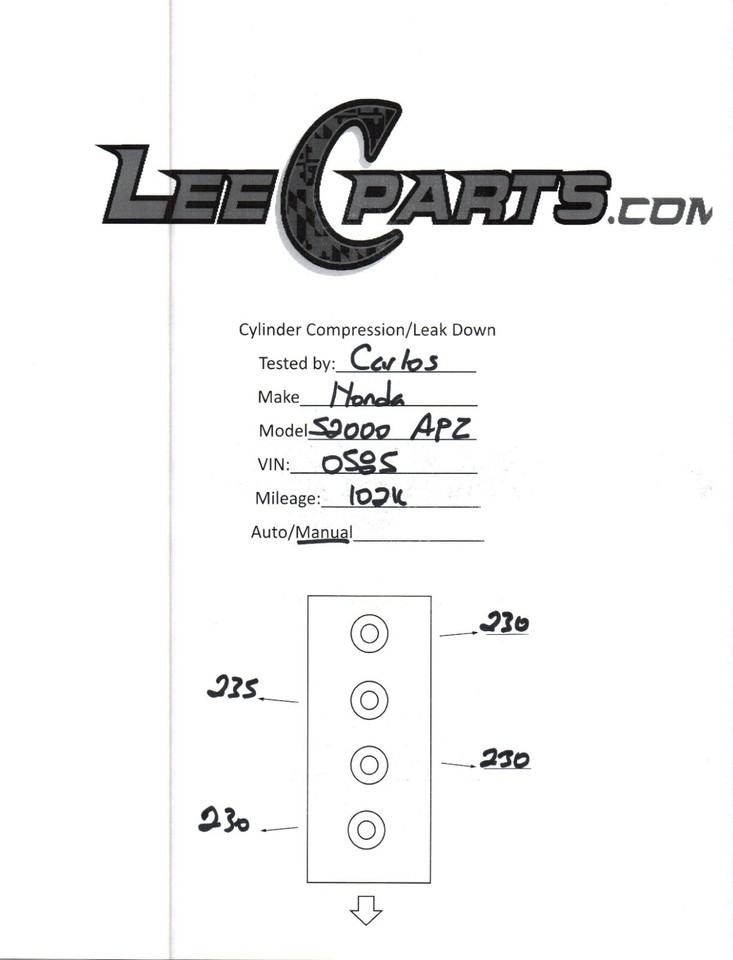 2004 HONDA S2000 AP2 OEM F22C ENGINE LONGBLOCK 2.2L DROPOUT TESTED USED ...