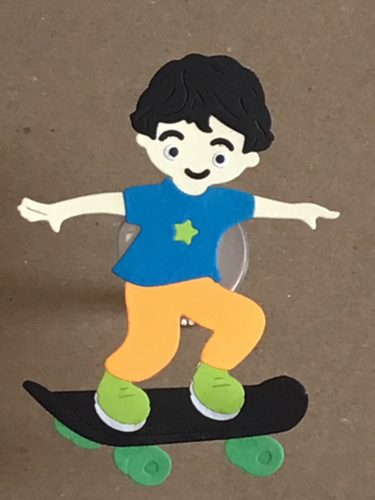 Skateboard Children Paper Die Cut Scrapbook Embellishment Journal Card ...