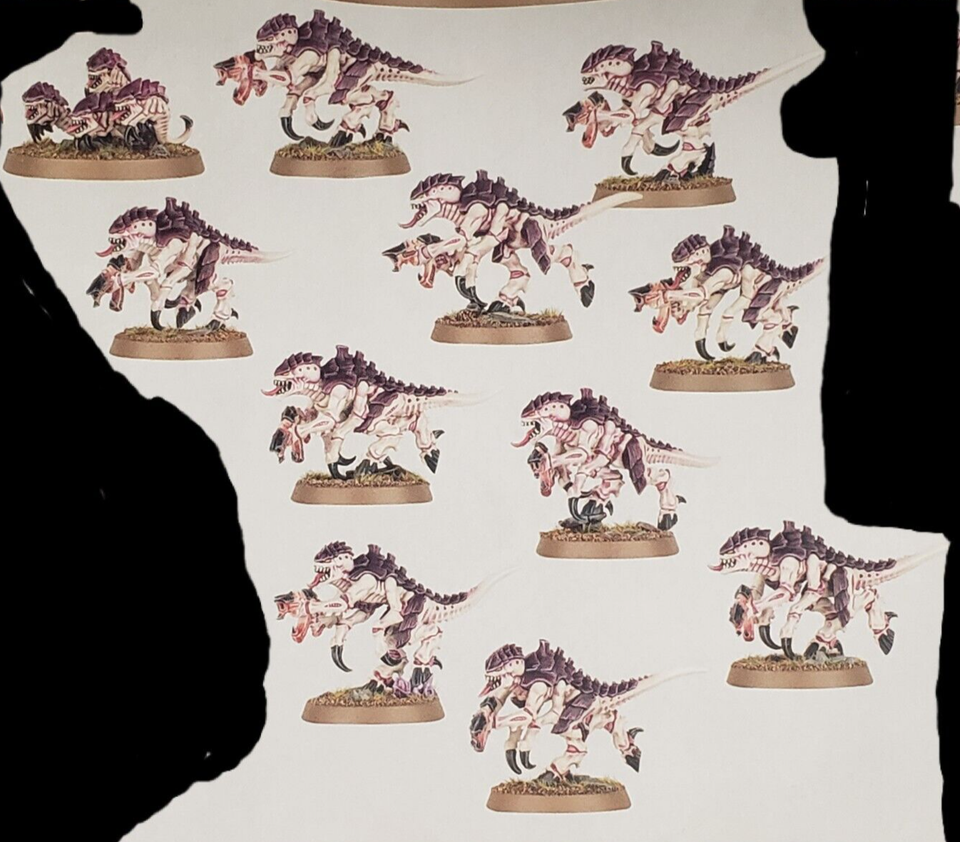 10x Termagants 1x Ripper Swarm, Leviathan, New Sculpt, Tyranids, 40k ...