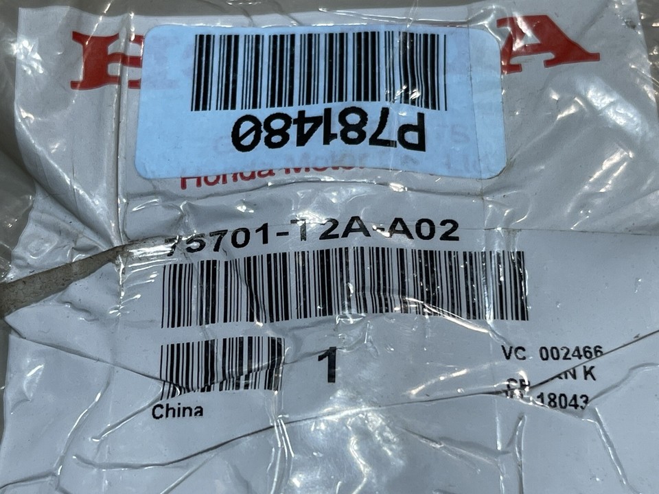 Emblem Badge Logo Rear Trunk 2013-2017 Honda Accord Sedan OEM 75701-T2A ...