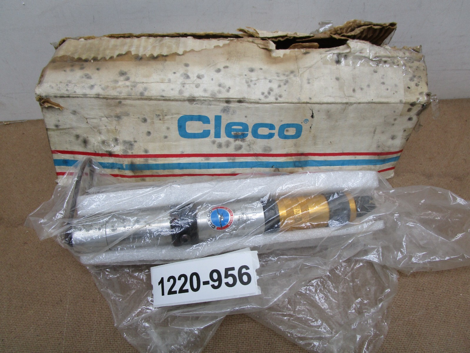 Cleco Pneumatic Drill/Driver 1/4" Hex Drive Model 5RSAL10Q Serial L ...
