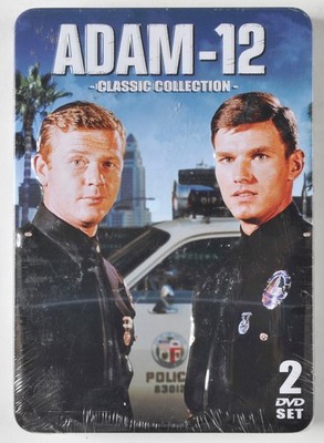 Adam 12 Classic Collection 13 Original Episodes DVD TV Series Tin Case ...