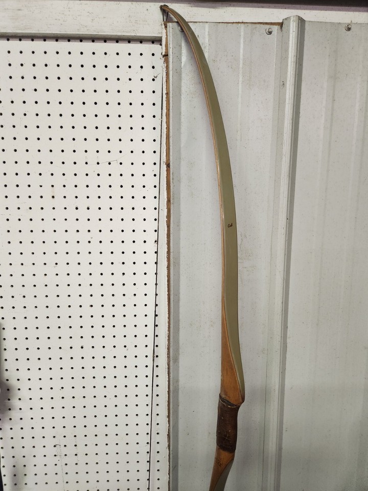 Vintage Bear Archery Cub longbow 1953 2nd year 62" ST58 39# RHLH | eBay