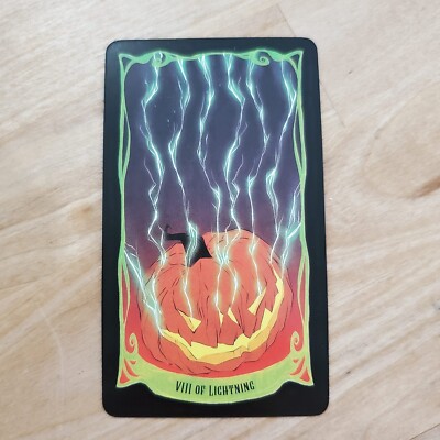 VIII of LIGHTNING - Hocus Pocus single tarot card | eBay