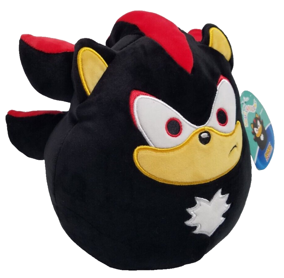Squishmallow Shadow Plush Sonic the Hedgehog Black 8 inch NWT | eBay