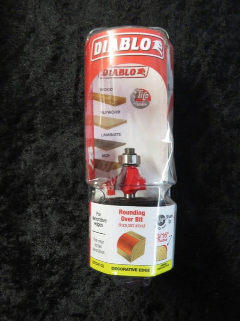 Tr111210 DR34108 Diablo 3/16 In. Radius Rounding Over Bit for sale ...
