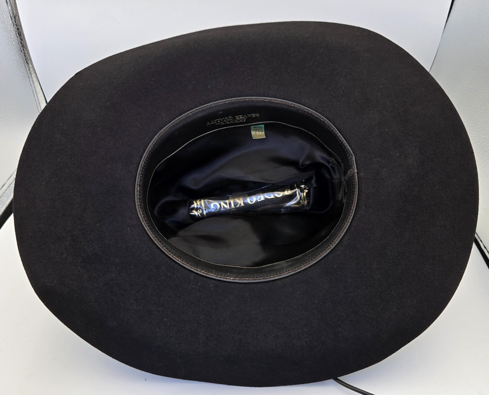 Rodeo King Beaver Quality 5X Size 7 1/4- see tool picture 7 1/8 | eBay