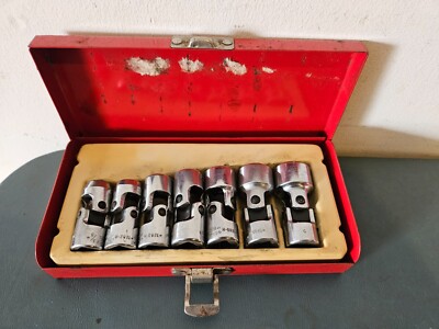 VINTAGE CHALLENGER PROTO SWIVEL SOCKET SET 6 PT 3/8 DRIVE | eBay