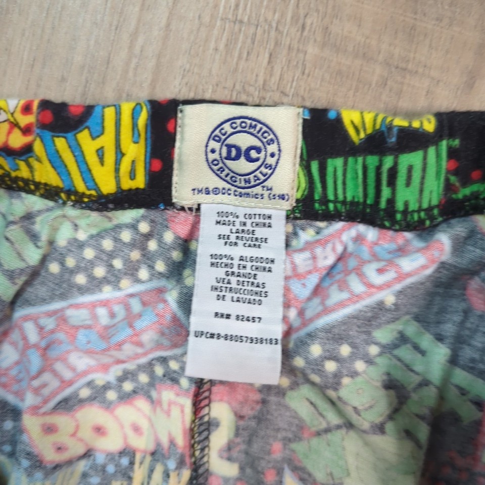 DC Comics Super Heroes Mens Pants Pajama Pj's Lounge Size Large ...