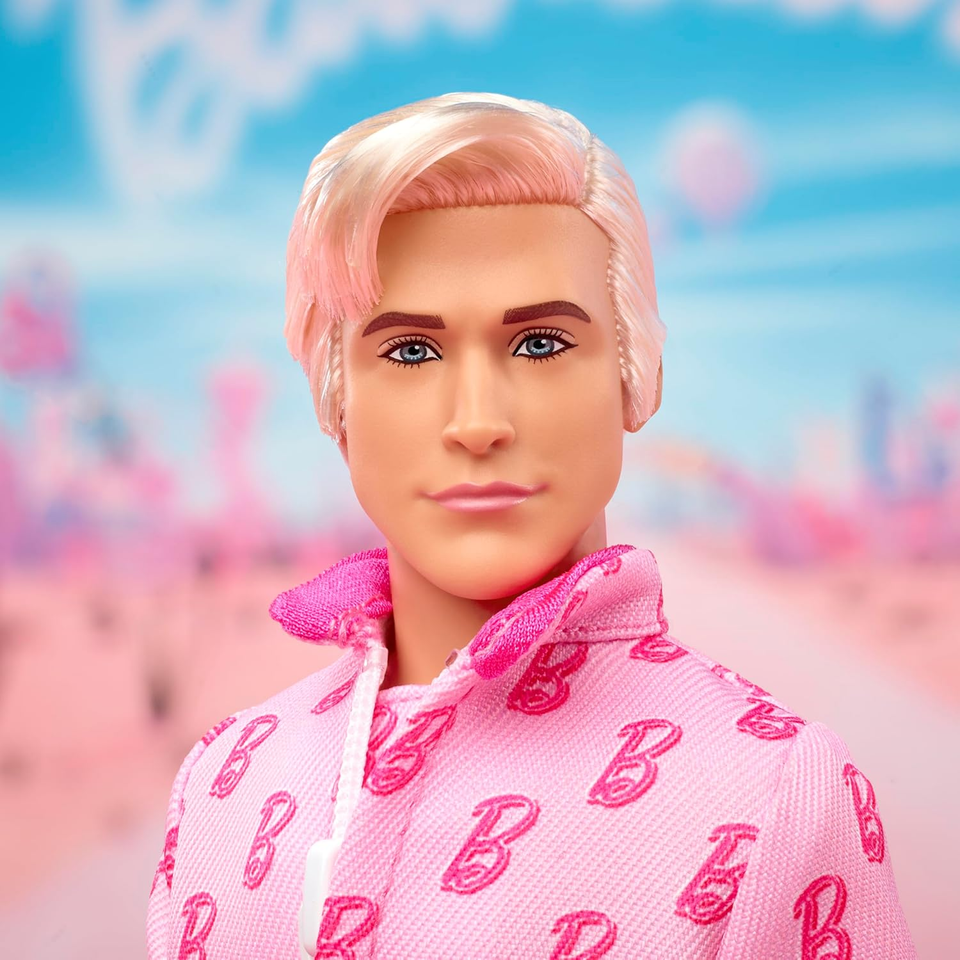 the Movie Ken Collectible Doll, Ryan Gosling as Ken Wearing Pink ...