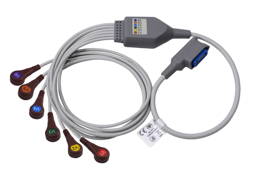 ZOLL X SERIES PROPAQ MD 6-WIRE V-LEAD ECG CABLE BY CARETECH (EA) | eBay