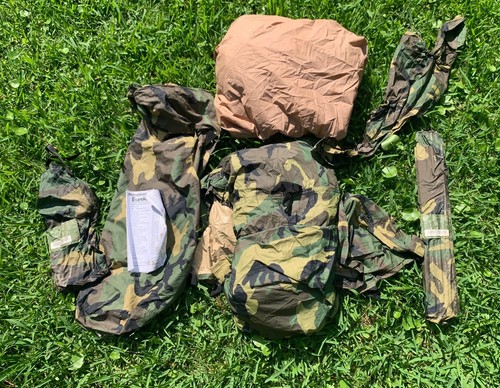 USMC Marine Corps Eureka 2 Man Combat Tent Complete With Fly Cover | eBay