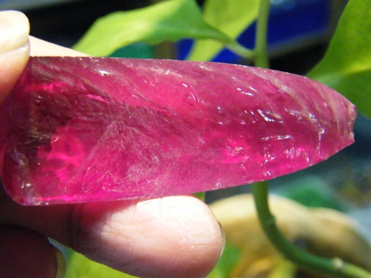 Pink Lab Grown Synthetic Corundum