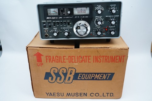 Yaesu FT-101E HF Transceiver Tested Working SSB CW Ham Radio Vintage ...