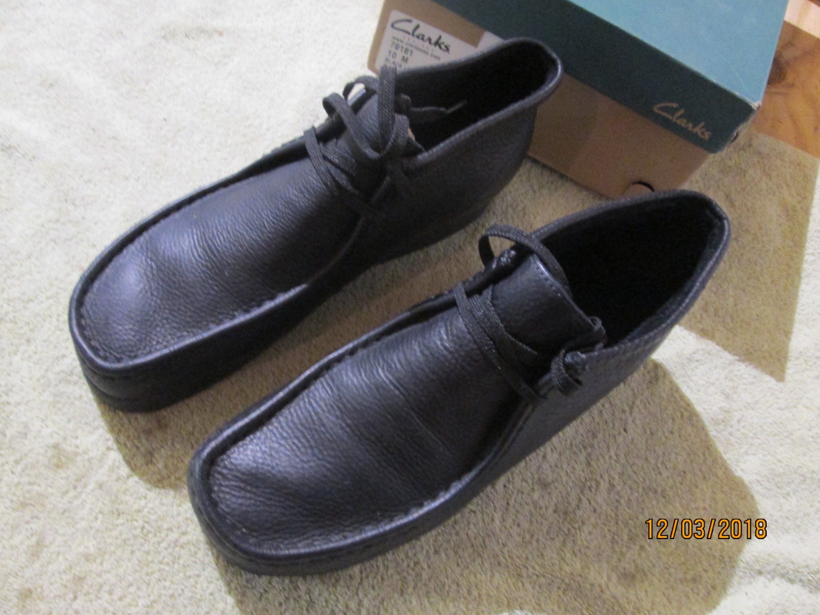 Clarks Padmore II Men's Ankle Boots Leather black 79161 | eBay