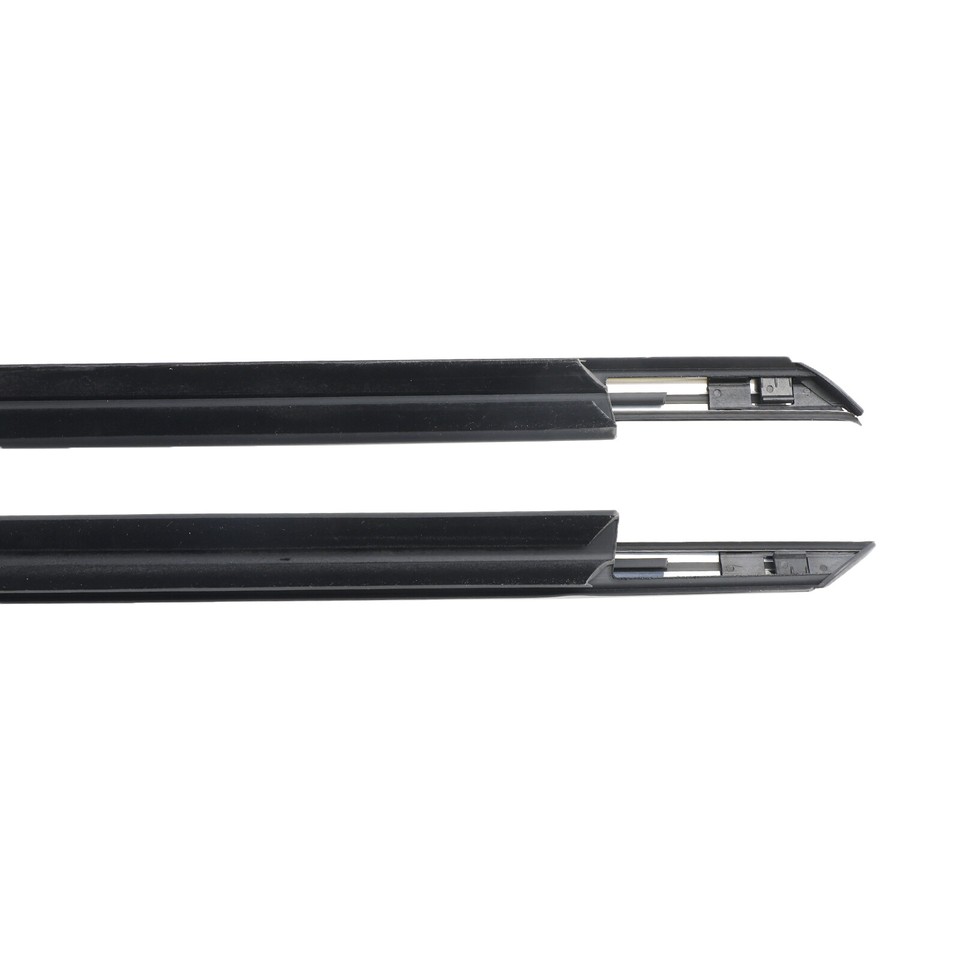2pcs Front Door Window Belt Weatherstrip For DODGE CHALLENGER 2008-2017 ...