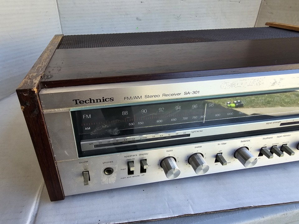 Technics SA-301, 40W AM/FM Stereo Receiver | eBay