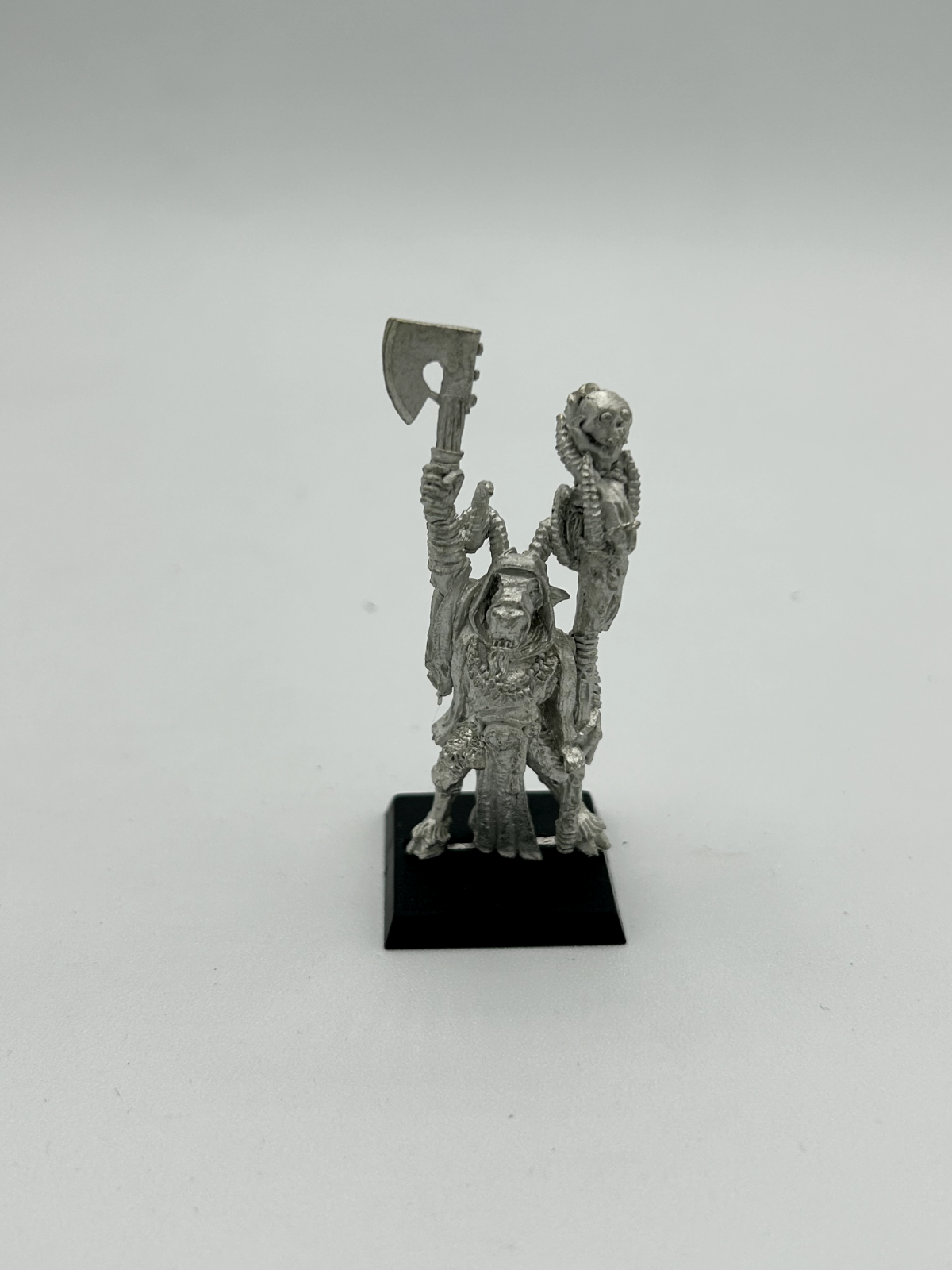 Shaman Beastmen TOW Metal GAMES WORKSHOP Beasts of chaos WARHAMMER | eBay