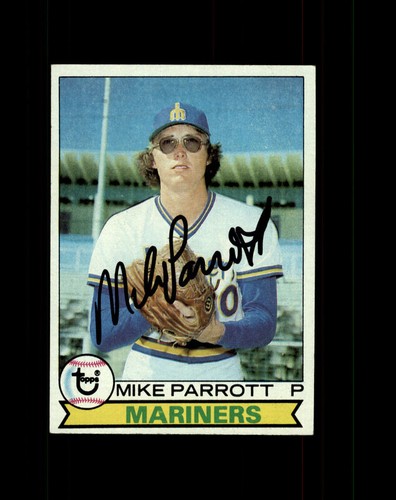 Mike Parrott Signed 1979 Topps #576 IN PERSON AUTOGRAPH | eBay