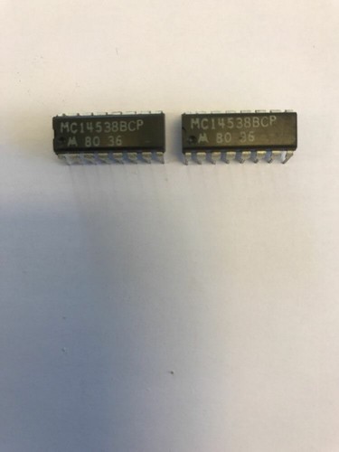 MC14538BCP MOTOROLA INTEGRATED CIRCUIT CMOS 16PIN DIP NEW 2 PIECES | eBay