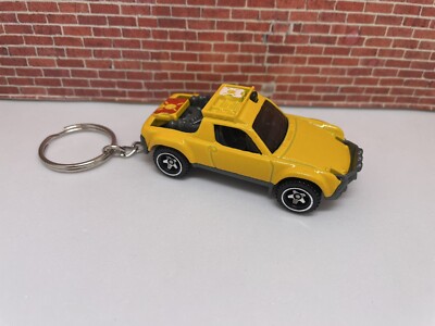 KEYCHAIN for PORSCHE 914 SAFARI OFF ROAD RALLYE AUTO CAR KEYS RINGS FOB ...