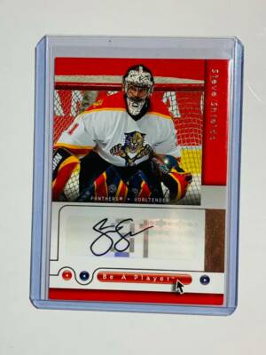 2005-06 Be A Player Signatures #SI Steve Shields Autograph Florida ...
