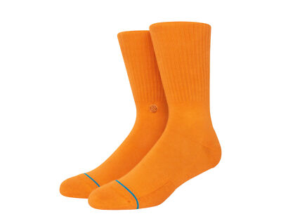 Stance Icon Classic Crew Rust Orange Socks M311D14ICO-RST | eBay