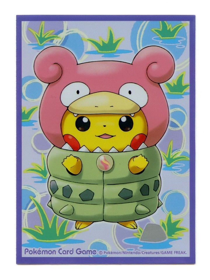 Poncho Pikachu MASTER SET Individual Card Sleeves Pokemon Center ...