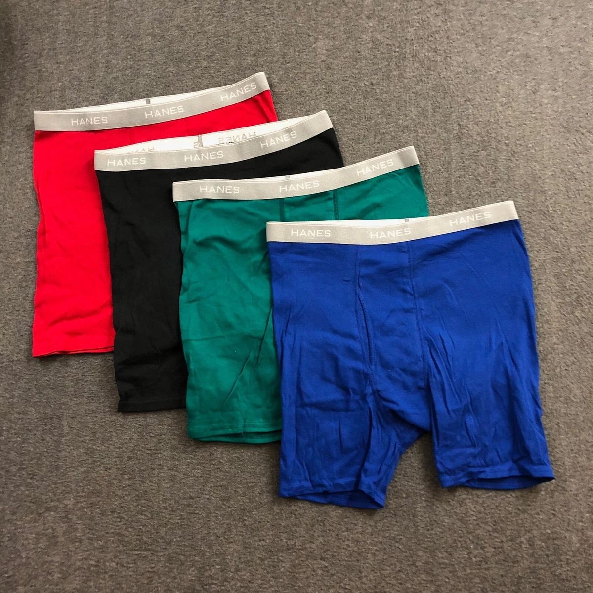 Red Hanes Boxer Briefs