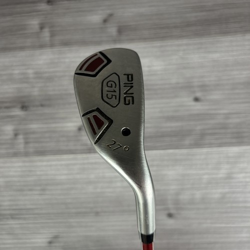 PING G15 27° 5 HYBRID, PING TFC 149H STIFF FLEX GRAPHITE SHAFT. PRE-OWNED | eBay